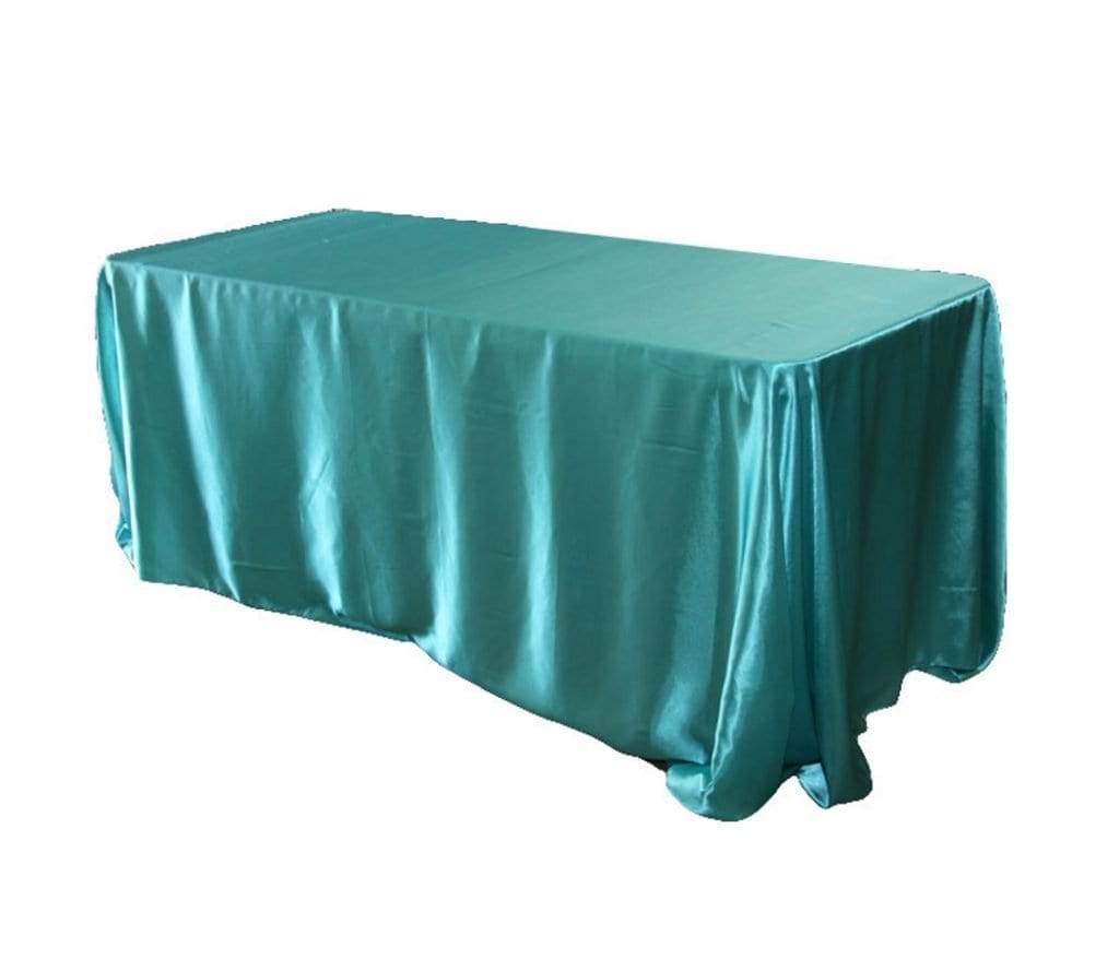 Tiffany Rectangle Satin Linen - Events Delivered By Utah Chair Rental